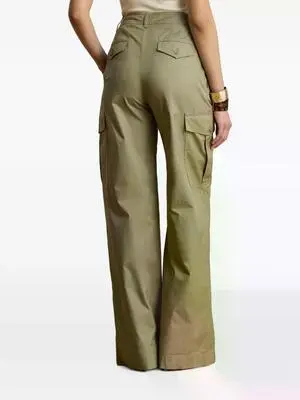 Ralph Lauren Pleated Wide-leg Cargo Trousers