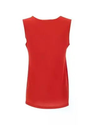 KANGRA Sleeveless Silk Tank Top