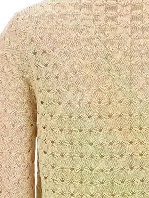 KANGRA Textured Knit Cotton Cardigan
