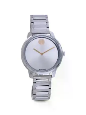 Movado 40mm Stainless Steel Watch - Silver