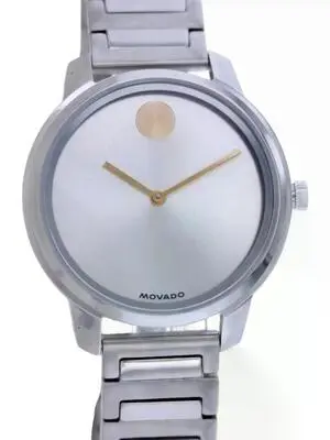 Movado 40mm Watch - Silver
