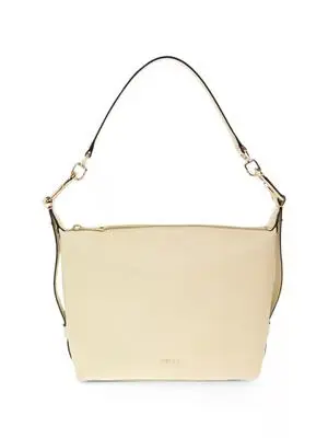 Furla Tonie Grained Leather Tote Bag - Yellow
