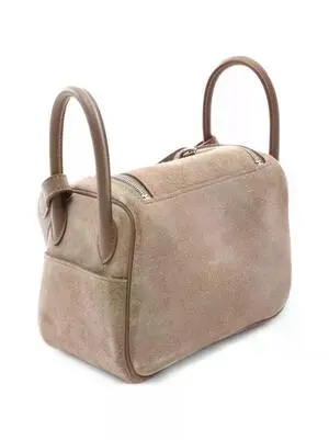 Hermès Suede Mini Lindy Tote Bag