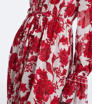 ALEXANDRA MIRO Clementine Floral Maxi Dress