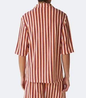 Valentino Garavani Striped Terry Polo Shirt