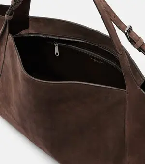 Brunello Cucinelli Medium Suede Shoulder Bag