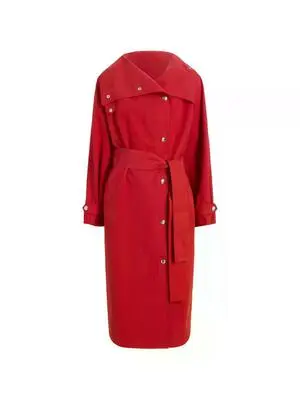Proenza Schouler White Label Corey Trench Coat - Red