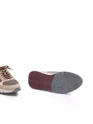 Brunello Cucinelli Panelled Leather Sneakers