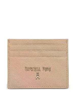Patrizia Pepe Textured Card Holder - Neutrals