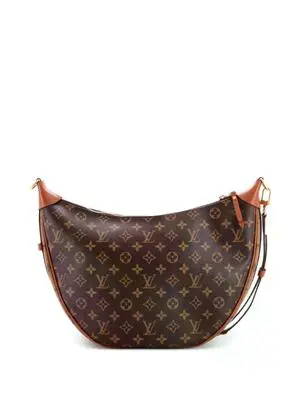 LOUIS VUITTON Loop Reverse Monogram Canvas Hobo Bag