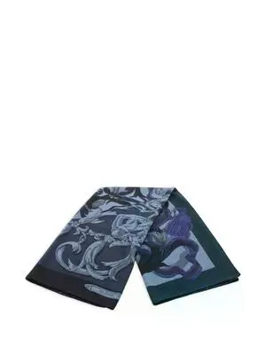 Hermès Le Mors À La Conétable" Scarf - Blue