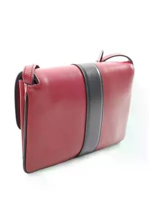 Gucci Leather Gg Marmont Shoulder Bag