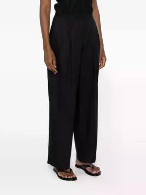 Sandro Pleated Palazzo Trousers