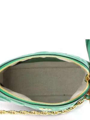 Gucci Gg Matelasse Leather Small Shoulder Bag - Green