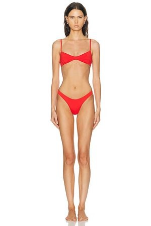 HAIGHT. Leila Bikini Bottom - Red Shift