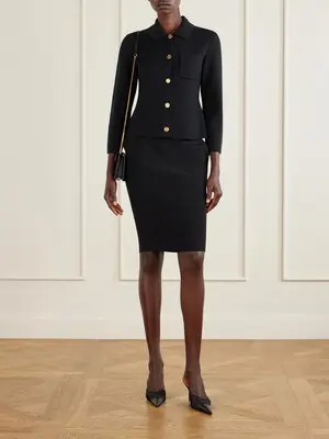 Saint Laurent Wool Statement Jacket