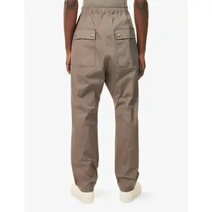Rick Owens Bela Straight-leg Cotton Trousers - Dust