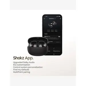SHOKZ Opendots 2 Headphones - Black