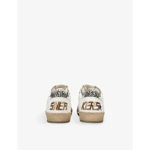 GOLDEN GOOSE Ball Star Leather Trainers - White/comb