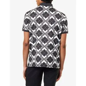 J. Lindeberg 30y Tour Tech Woven Polo T-shirt