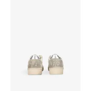 GOLDEN GOOSE Ballstar Suede And Mesh Trainers