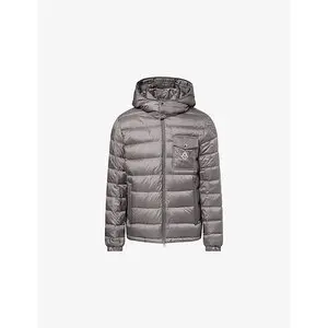 Moncler Verith Down-filled Hooded Jacket - Grey