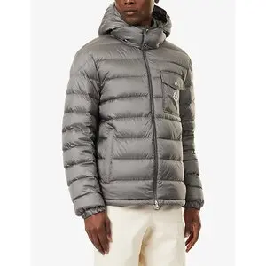 Moncler Down-filled Woven Hooded Jacket