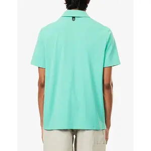 MALBON Fairway Woven Polo T-shirt