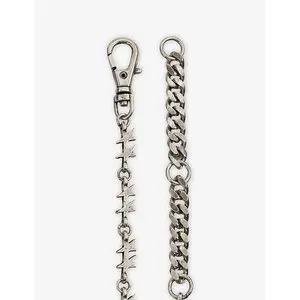 TWOJEYS Superstar Sterling-plated Brass Chain Necklace