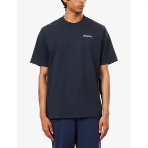 MALBON Bermuda Baldwin Cotton T-shirt - Navy