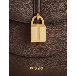 DEMELLIER Siena Leather Shoulder Bag - Mocha