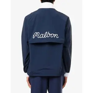 MALBON Cascade Chest-pocket Woven Windshirt