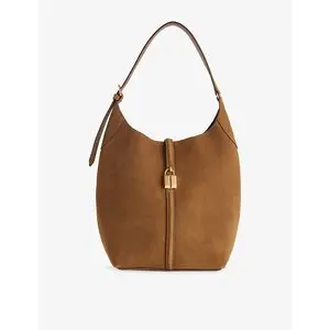 DEMELLIER Demellier The Siena Leather Bucket Shoulder Bag Tobacco/tobacco