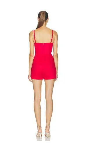 Yumi Kim Praya Romper - Red