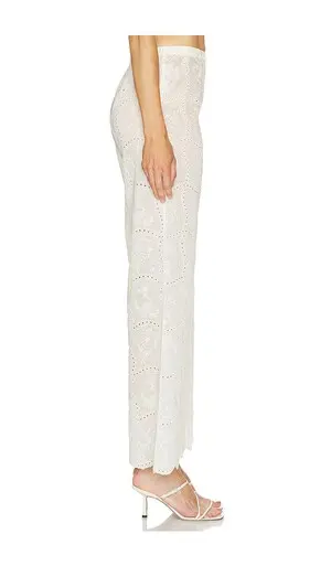 Amanda Uprichard Mariko Lace Trousers