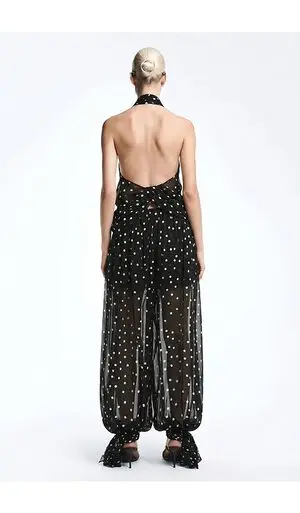 Revolve Benoit Silk Pant - Black