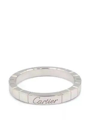 Cartier 18k White Gold Laniere Ring - Silver