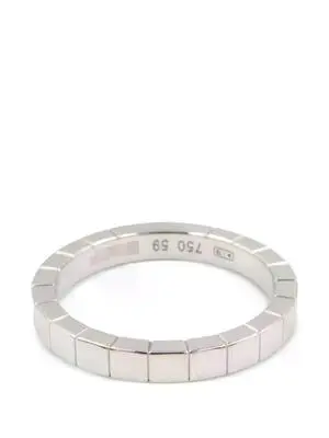 Cartier 18k White Gold Laniere Ring - Silver