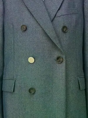RETORI Double-breasted Peak-lapel Wool Blazer
