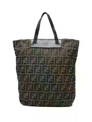 Fendi Zucca Canvas Tote Bag