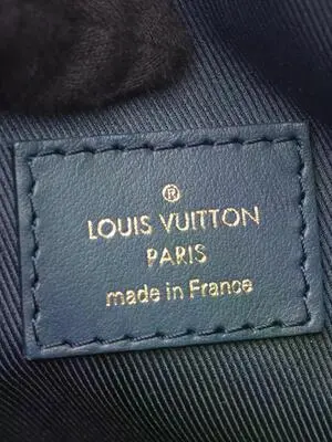 LOUIS VUITTON 2019 Monogram Denim Soft Trunk Crossbody Bag - Blue