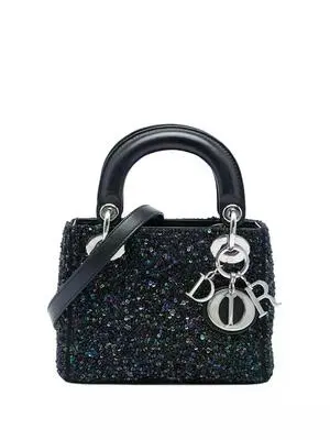 Dior Mini Lady Satchel - Black