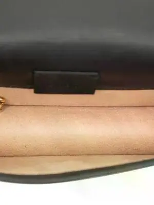 Gucci Sylvie Chain Crossbody Bag - Black
