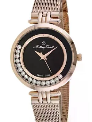 MATHEY TISSOT Fleury Xvi 32mm Crystal-embellished Watch