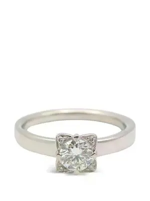 BVLGARI 2010s Dedicata A Venezia Diamond Ring - Silver