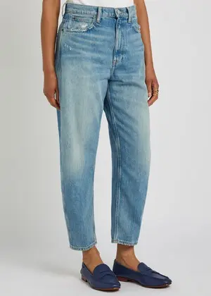 Polo Ralph Lauren Distressed Straight-leg Ankle Jeans