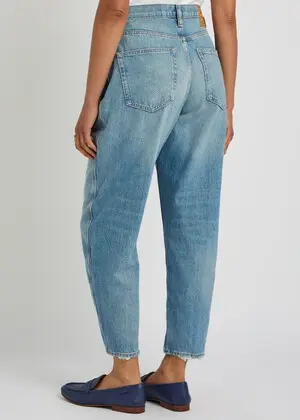 Polo Ralph Lauren Distressed Straight-leg Ankle Jeans