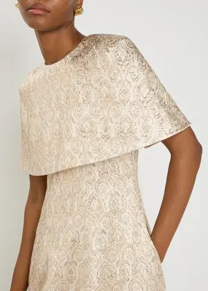 EMILIA WICKSTEAD Lucretia Floral-jacquard Gown