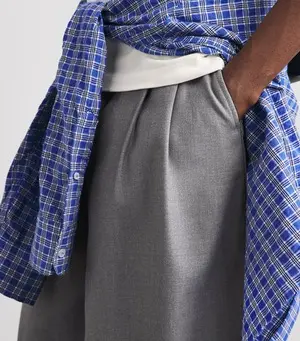 ABOUT:BLANK Cotton Oversized Bermuda Shorts