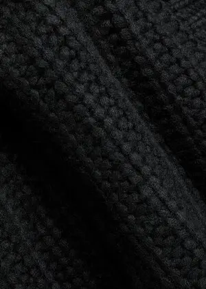 SKIIM Chunky Ribbed-knit Cashmere Vest